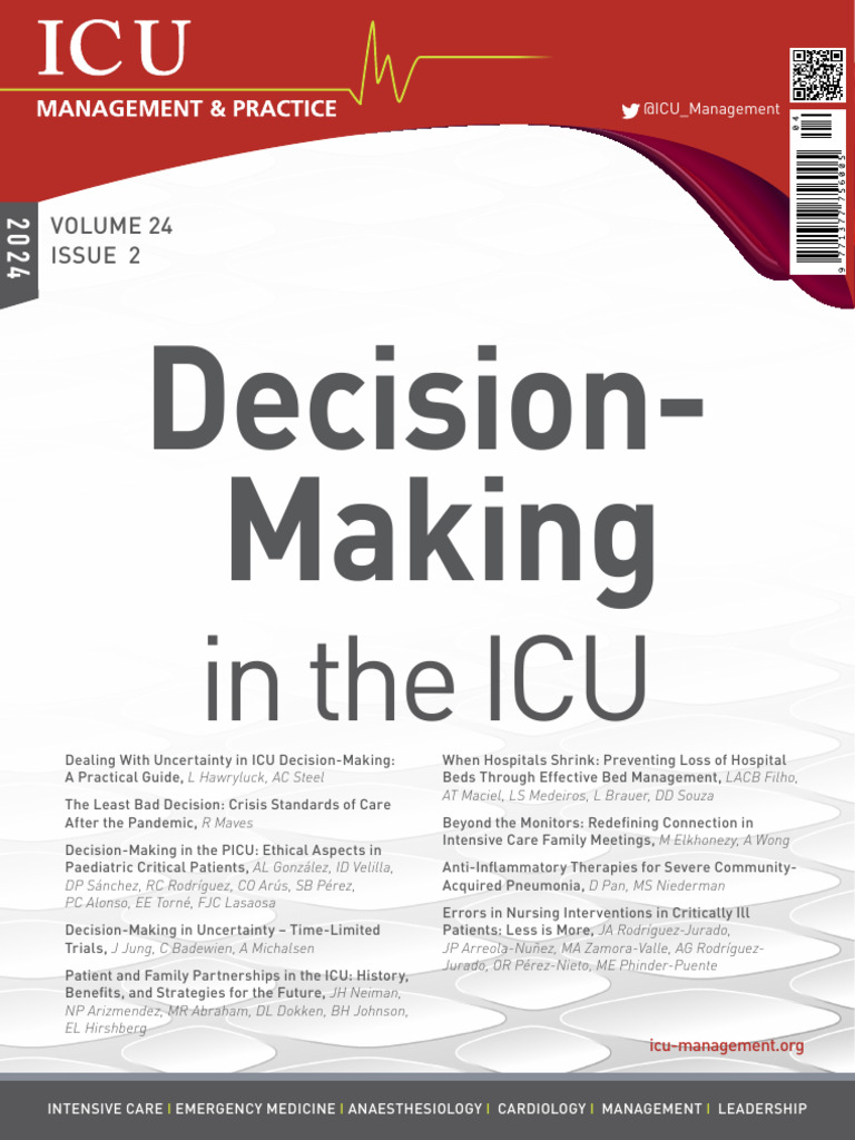 ICU Management Practice 2 Decision Making in ICU 2024 | PDF | Intensive ...
