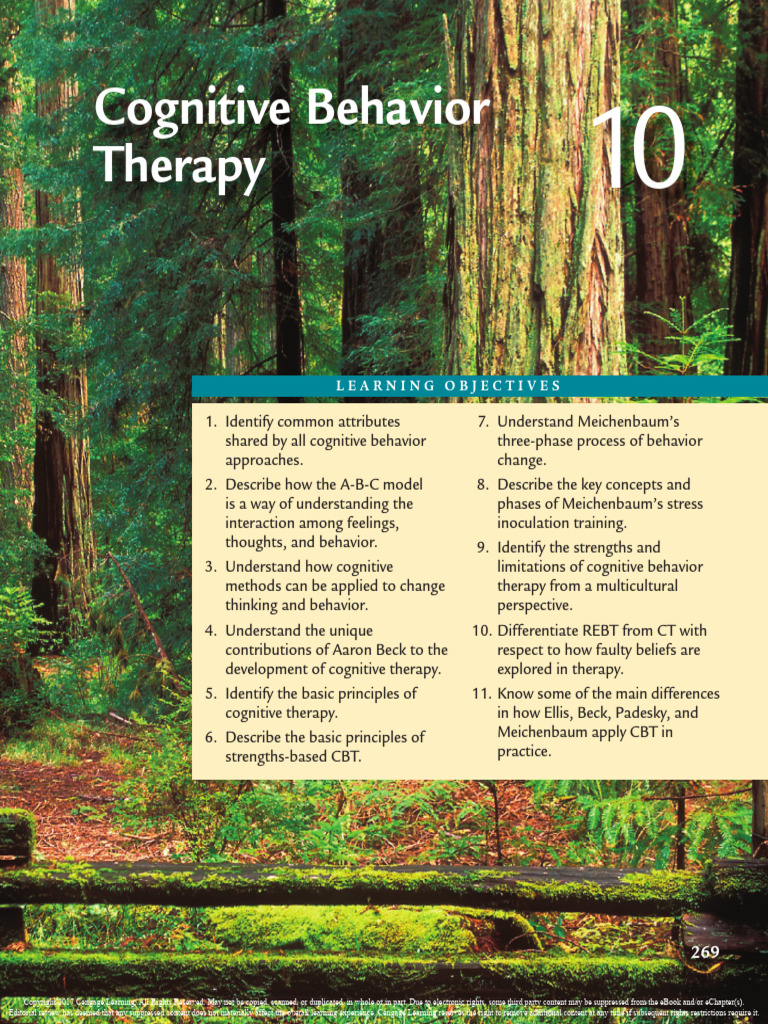 CBT & Rebt | PDF | Rational Emotive Behavior Therapy | Psychotherapy