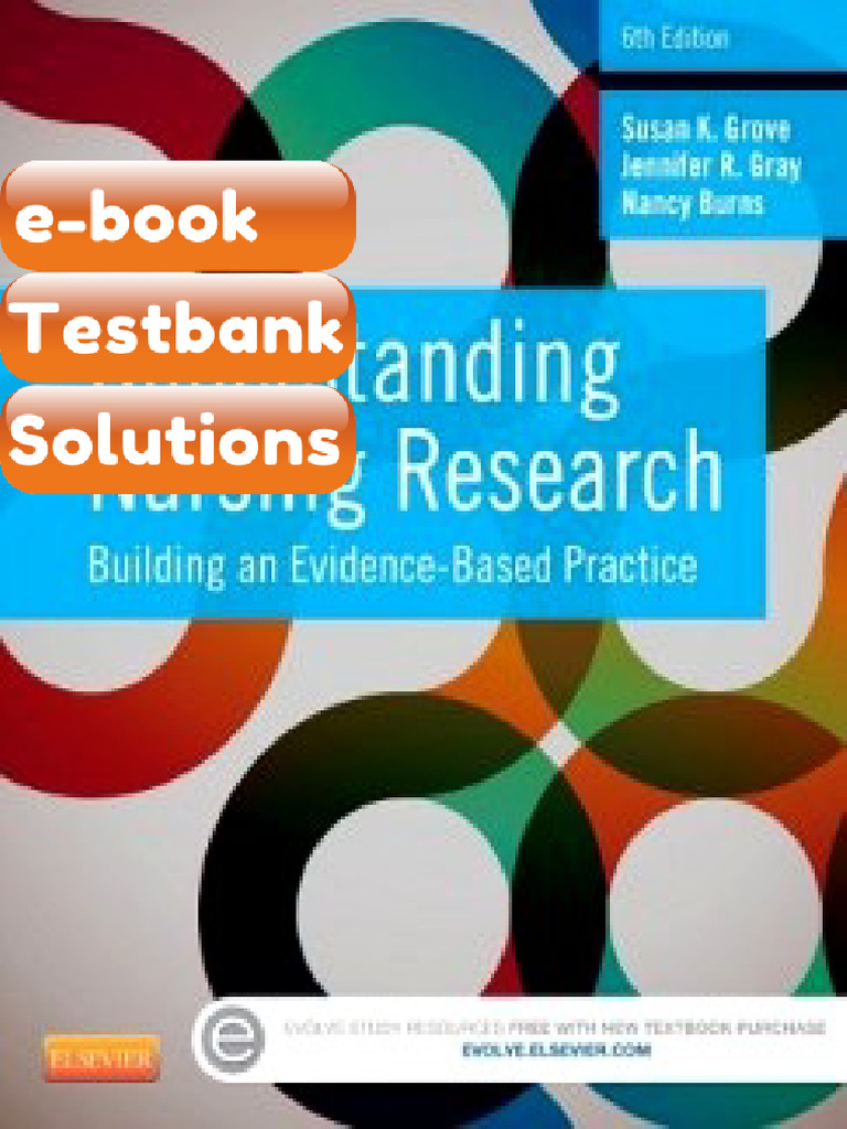 Testbank for Understanding Nursing Research Building an EvidenceBased ...