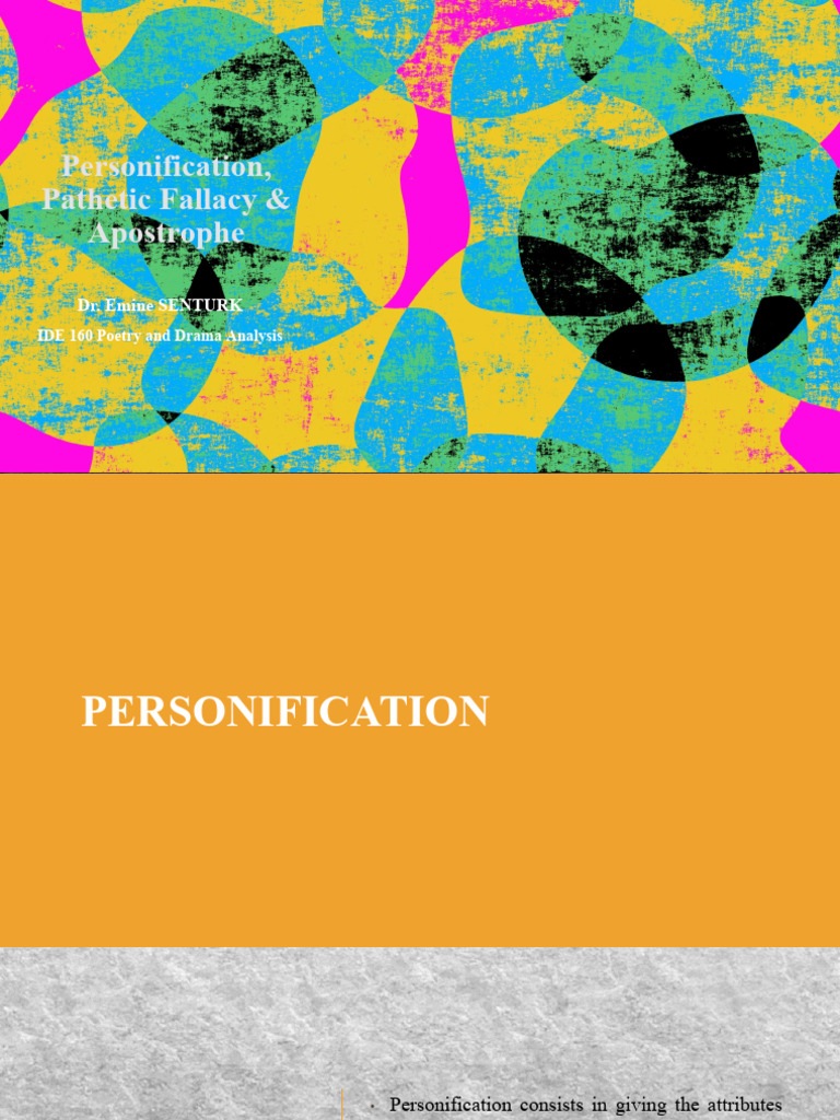 Figurative Language (Personification and Apostrophe) | PDF | Odyssey