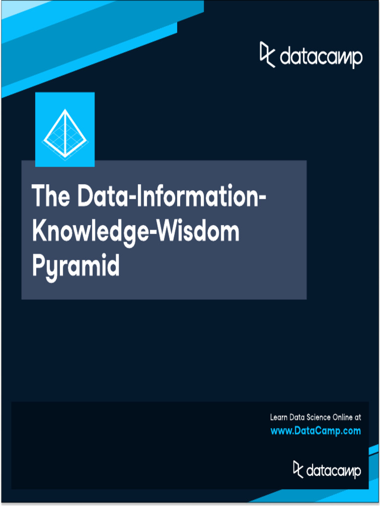Data Information Knowledge Wisdom Pyramid | PDF | Customer Relationship ...