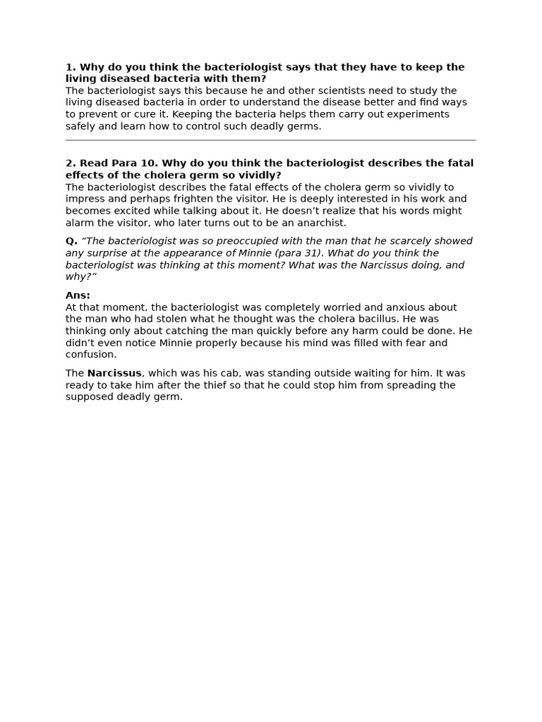 Question and Answers | PDF