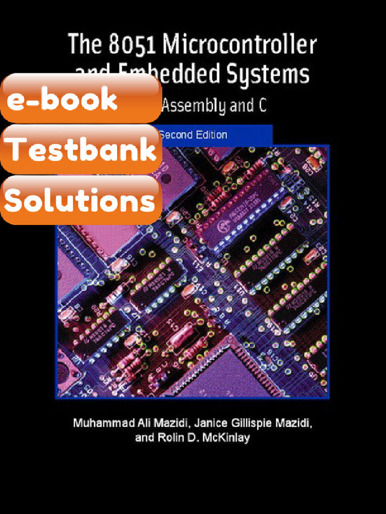 Testbank for 8051 Microcontroller and Embedded Systems the 2E 2nd ...