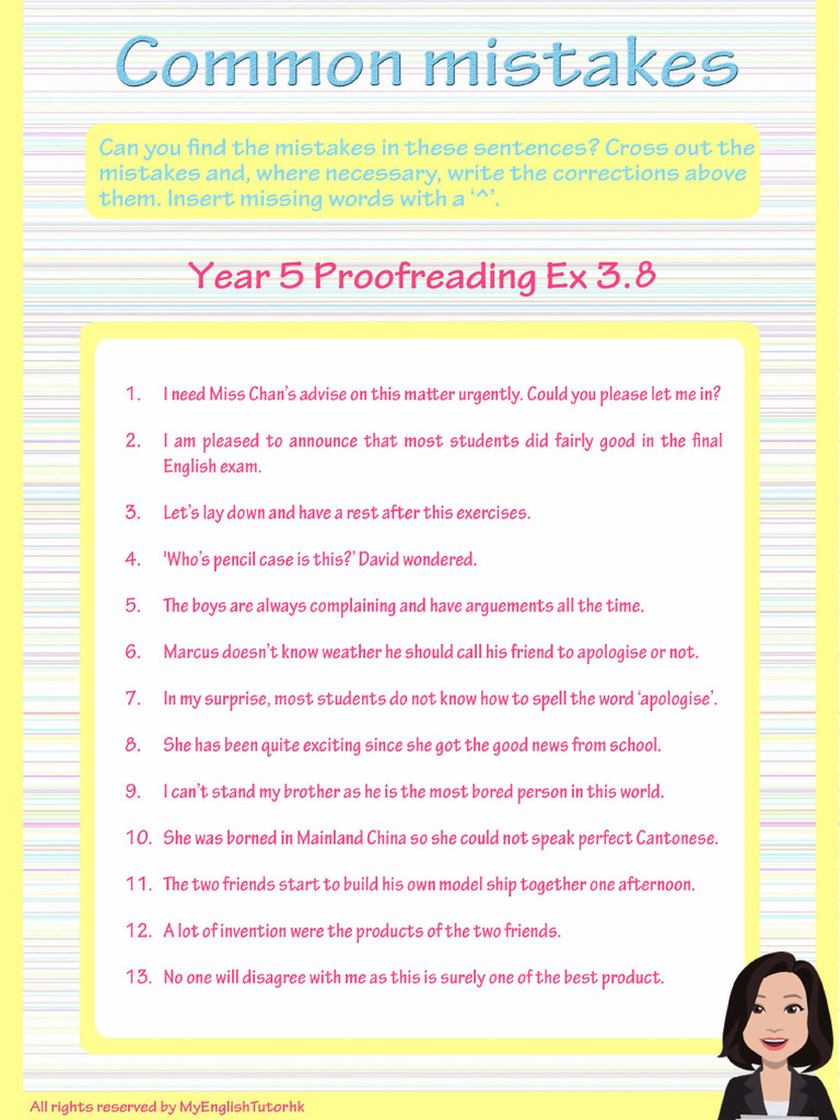 Level 5 Proofreading 24 | PDF