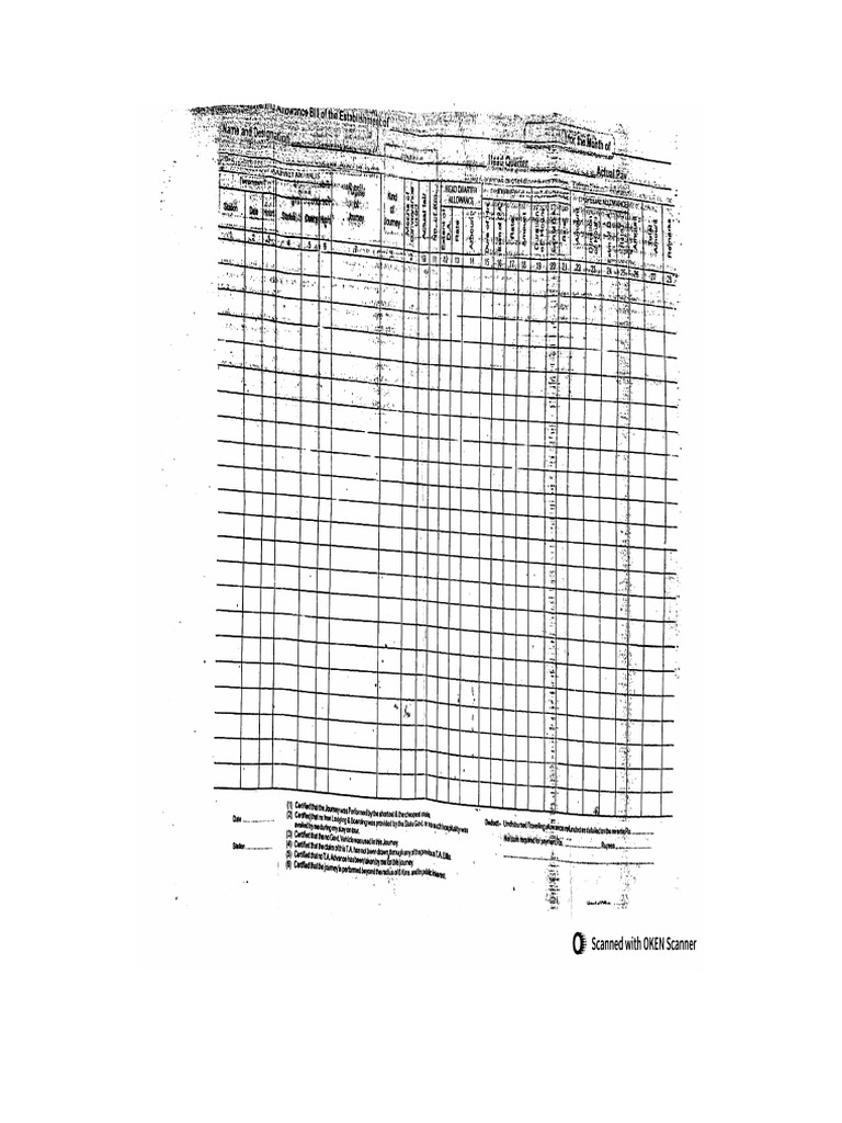 TA Form Clear Readable | PDF
