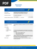 Unleaded Petrol 95 Safety Data Sheet | PDF | Gasoline | Firefighting