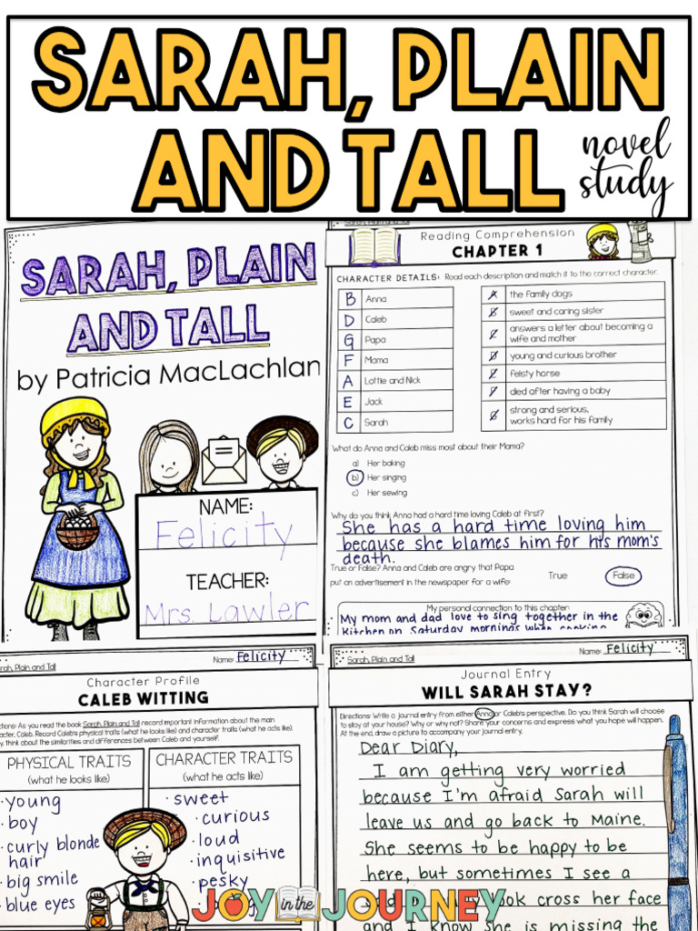 SarahPlainandTall 1 | PDF | Vocabulary