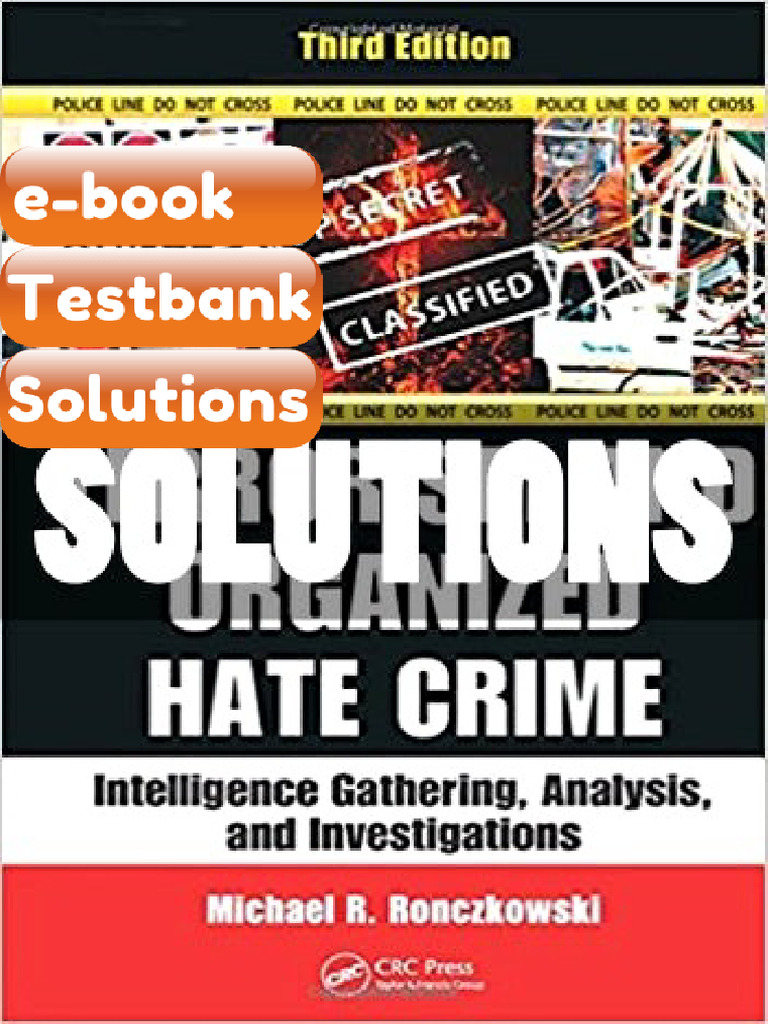 Testbank for Terrorism and Organized Hate Crime Intelligence Gathering ...