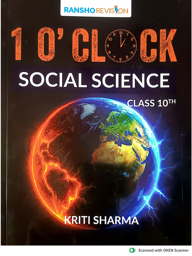 1 O'clock Class 10 SST | PDF