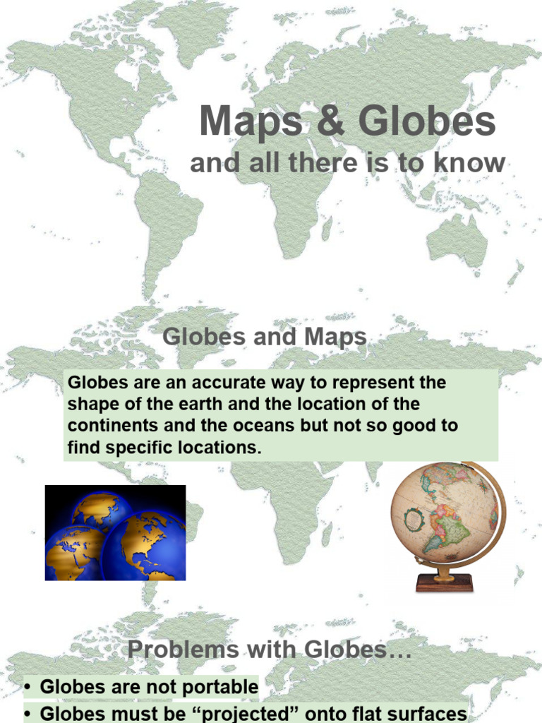 Maps & Globes | PDF