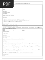 Grade 12 Formal Letter Writing Guide | PDF | Paragraph | Business