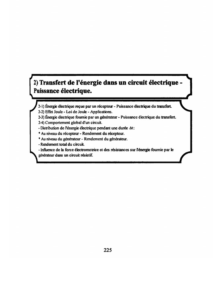 Comportement Global Du Circuit | PDF