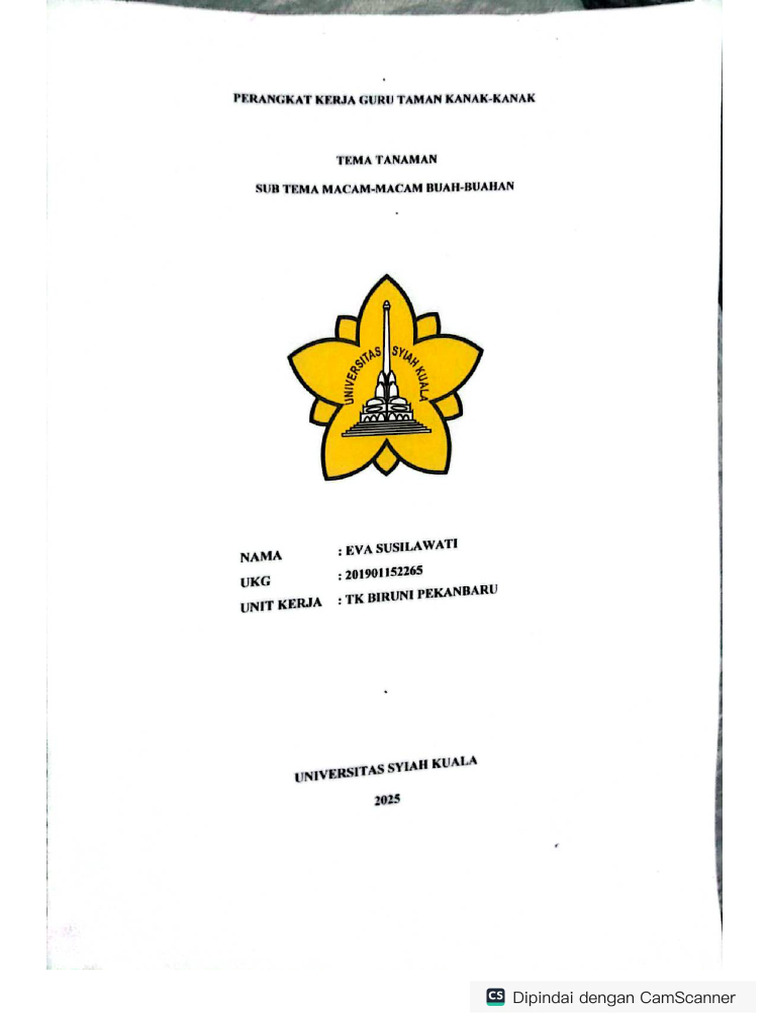 rpph tk tema tanaman | PDF