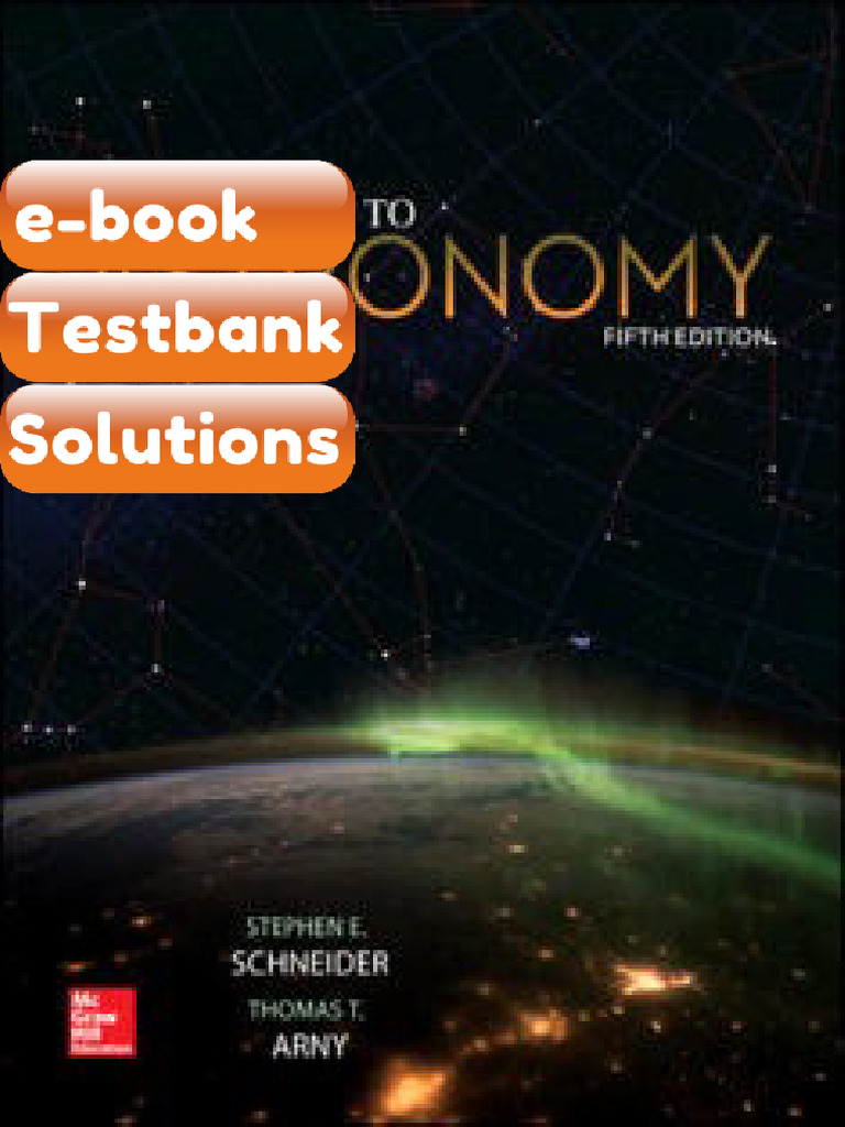 Pathways to Astronomy 5th Edition by Steven Schneider Testbank & E-book ...