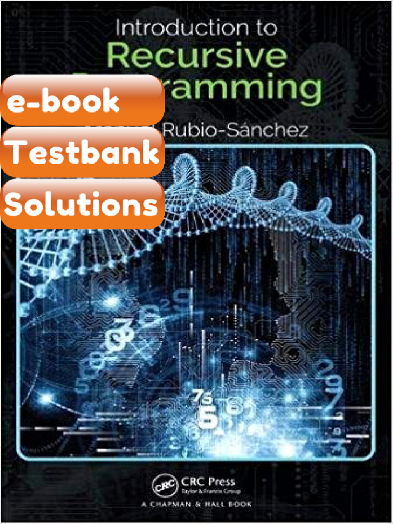 Testbank Introduction to Recursive Programming by Manuel RubioSanchez ...