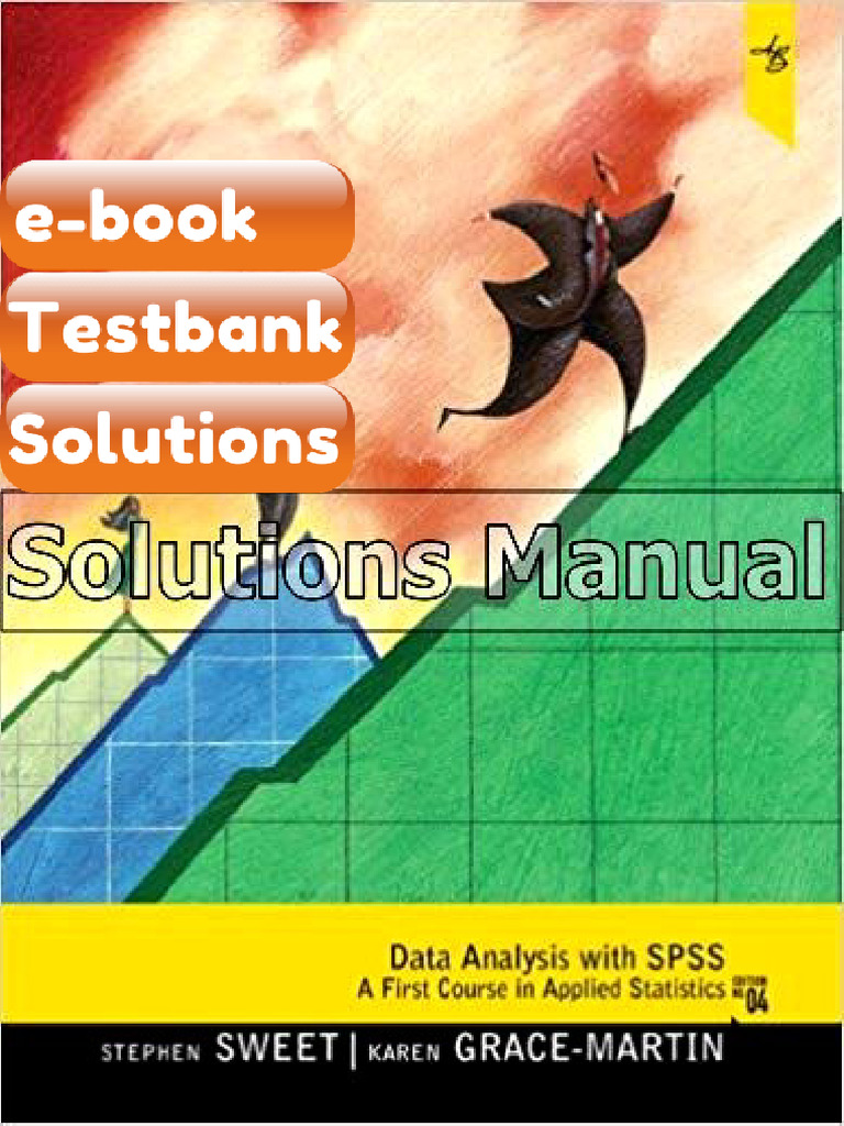 Testbank for Data Analysis With SPSS a First Course in Applied ...