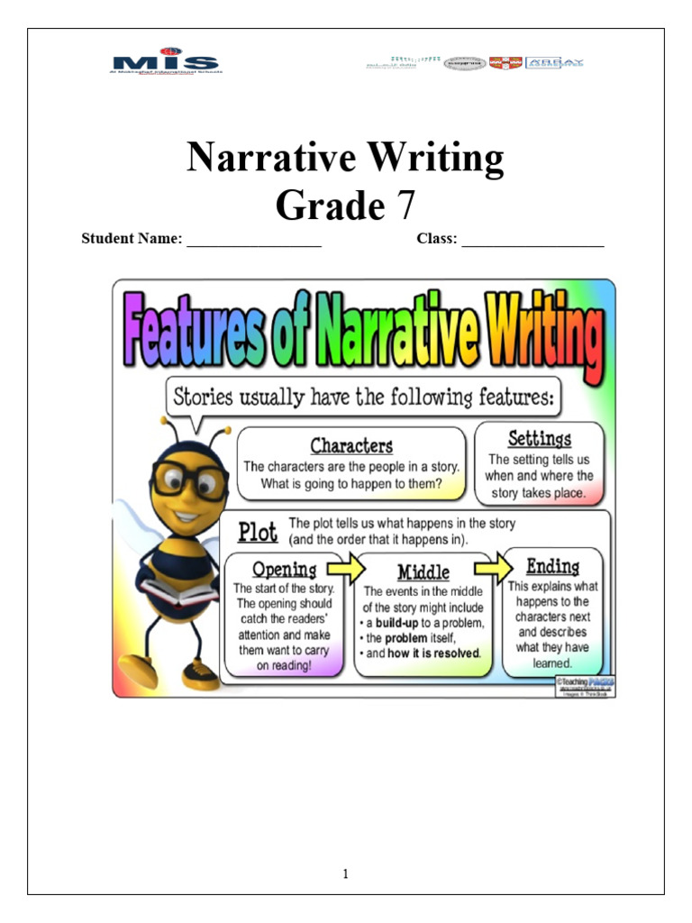 Grade 7 - Narrative Writing - Writng Pack-2 | PDF | Narrative