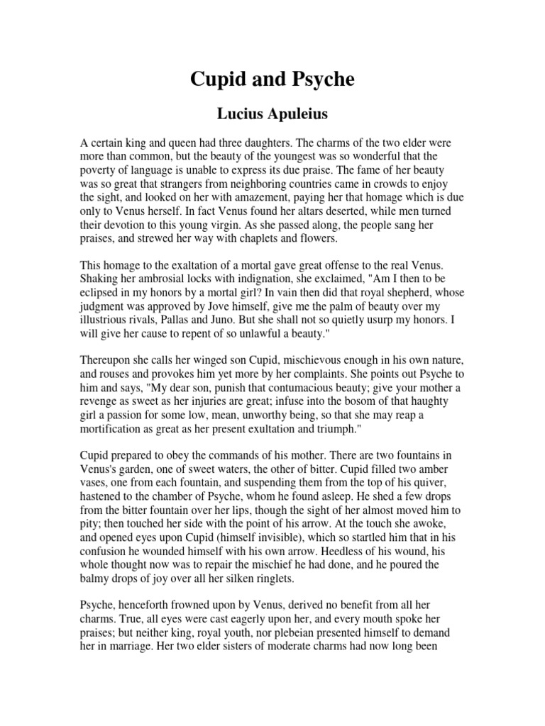 84 Cupid and Psyche | PDF | Cupid