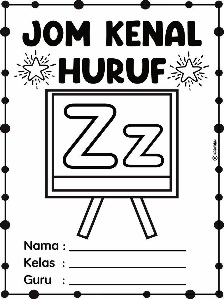 Jom Kenal Huruf Z, KaryaNHI | PDF