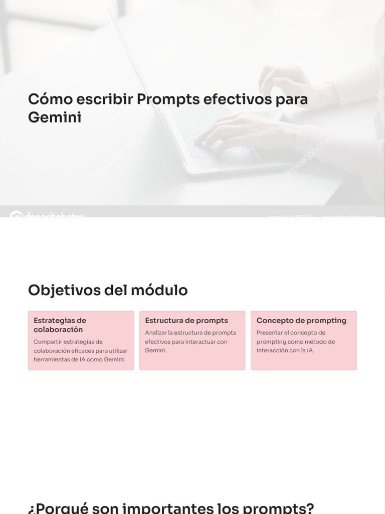 Como Escribir Prompts Efectivos para Gemini | PDF | Inteligencia ...