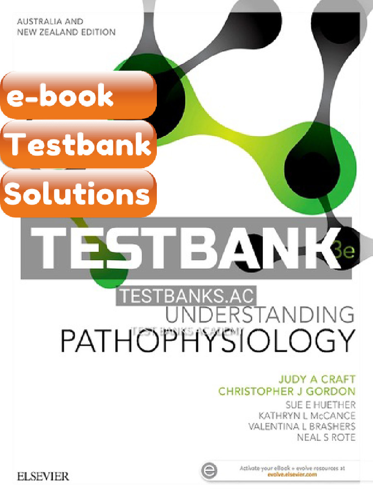 Understanding Pathophysiology 3rd Australian Edition Craft Test Ba 3rd ...