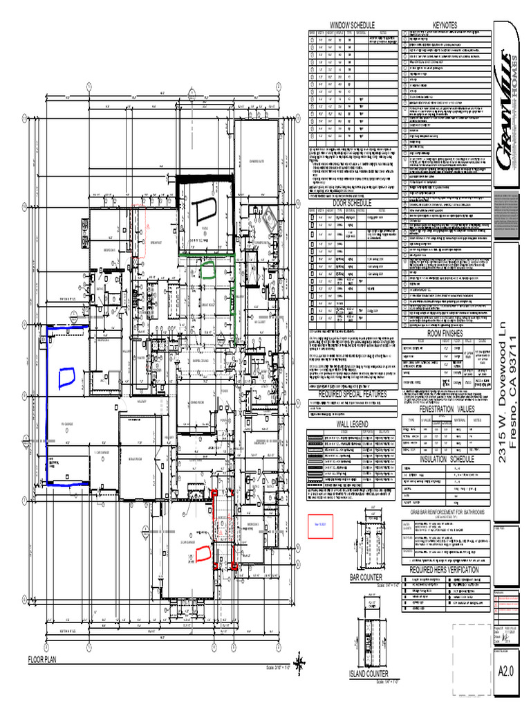 003 - A2 - 0 - FLOOR PLAN Example For Construction | PDF