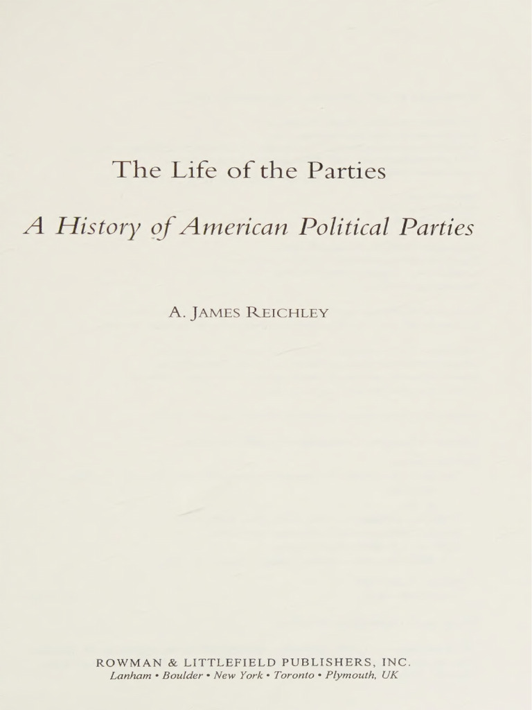 Chapter 2 - Intention of the Founders - Reichley | PDF