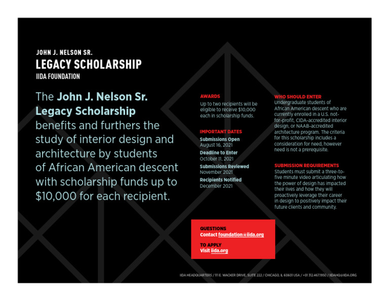 2021 Nelson Scholarship HandoutFinal | PDF | Higher Education ...