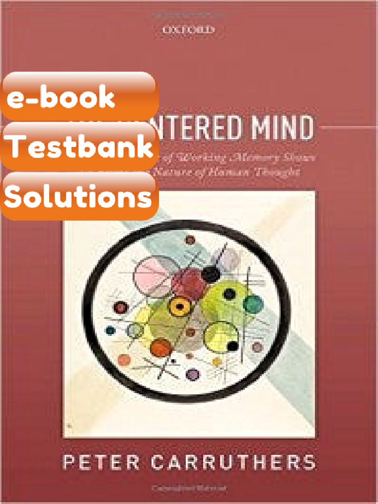 The Centered Mind What the Science of Working Memory Shows Us About the ...