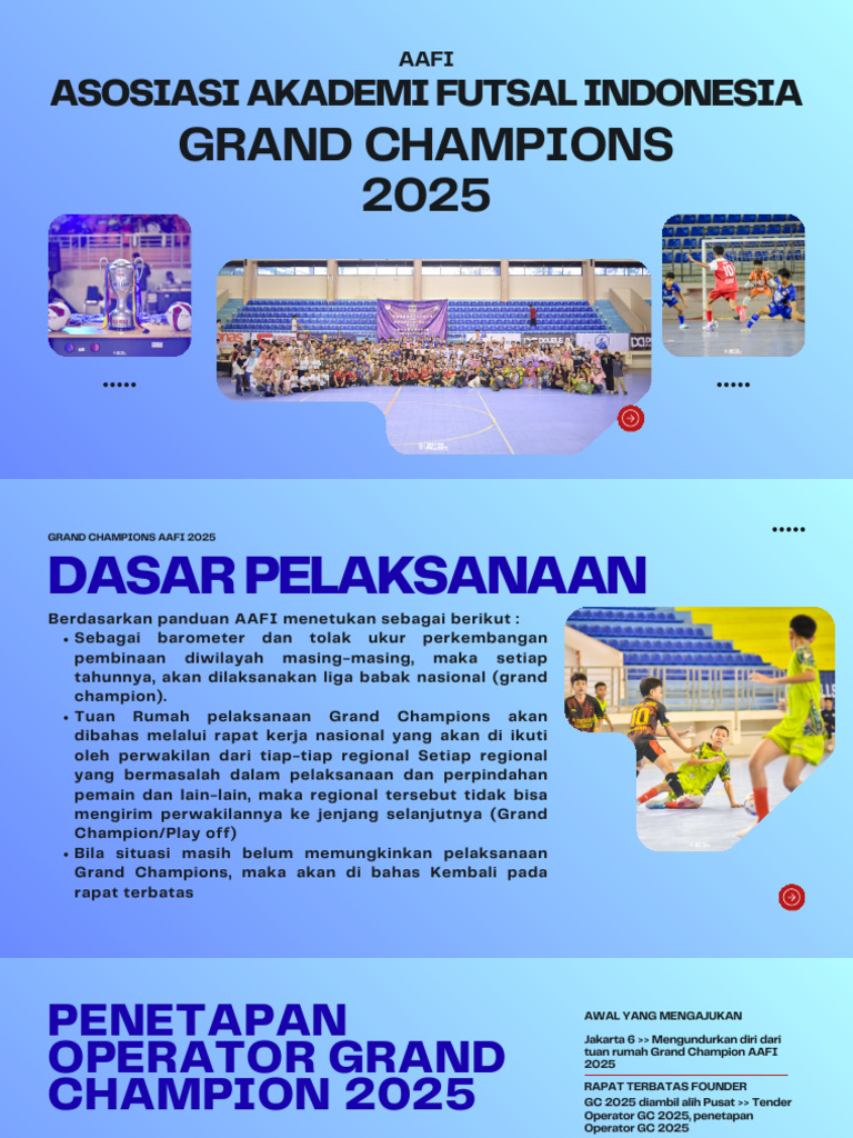 Presentasi GC AAFI 2025 | PDF
