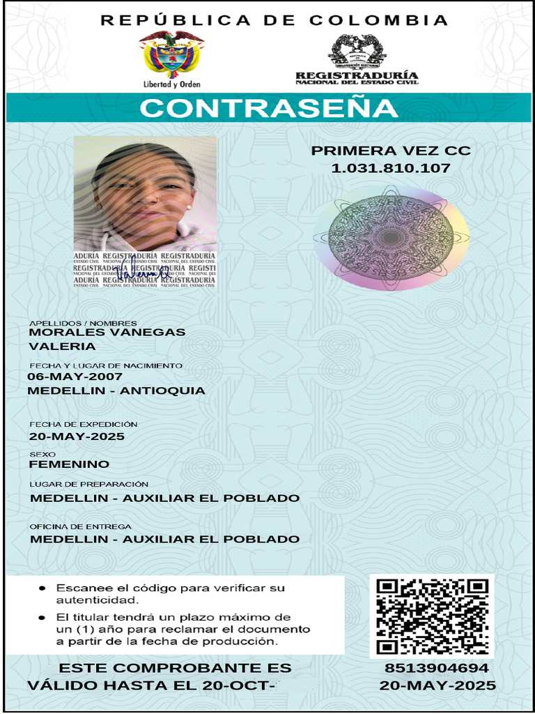 Comprobante de Documento en Tramite 1.014.858.622.PDF 920 | PDF