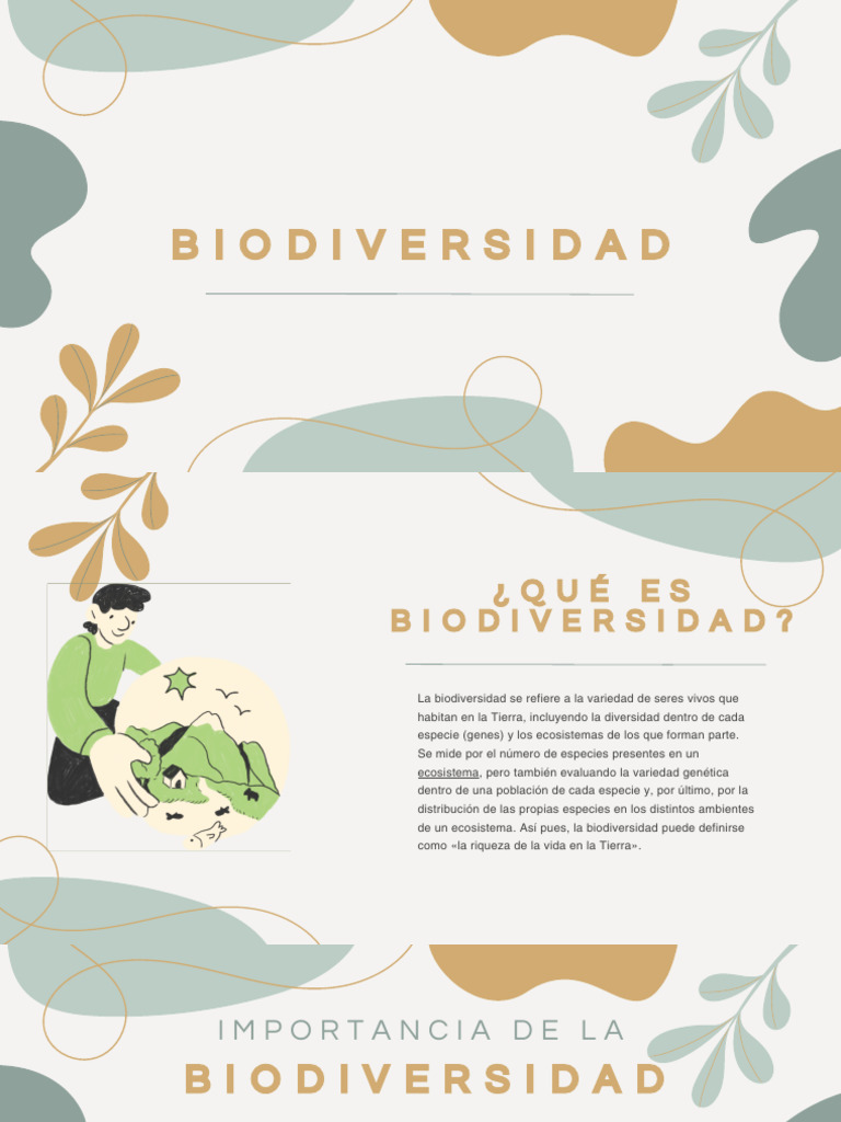 Present Ac i on Bio Divers i Dad | PDF | Biodiversidad | Ecosistema