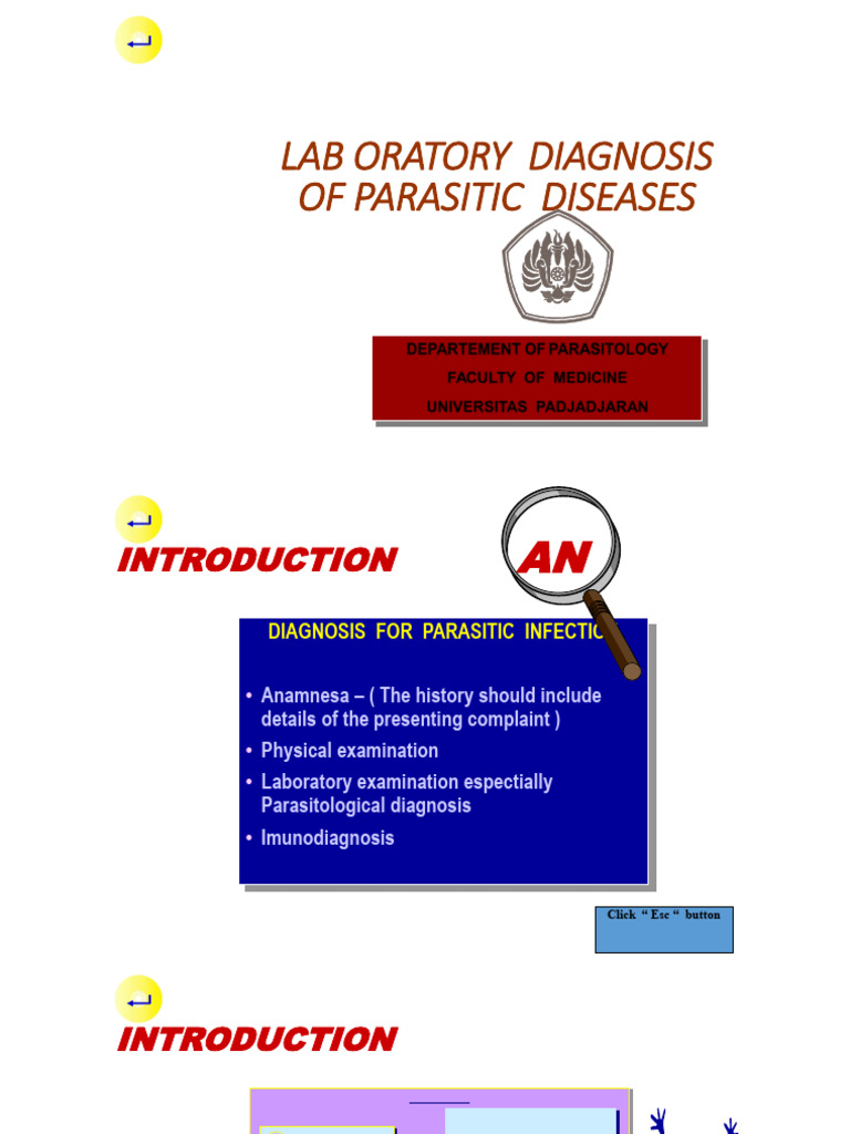 Laboratory Diagnosis of Parasitic Diseases | PDF | Parasitology ...