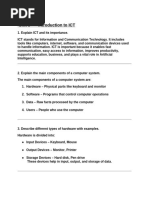 Class 9 ICT Exam Notes for CBSE 2025-26 | PDF | Graphical User ...