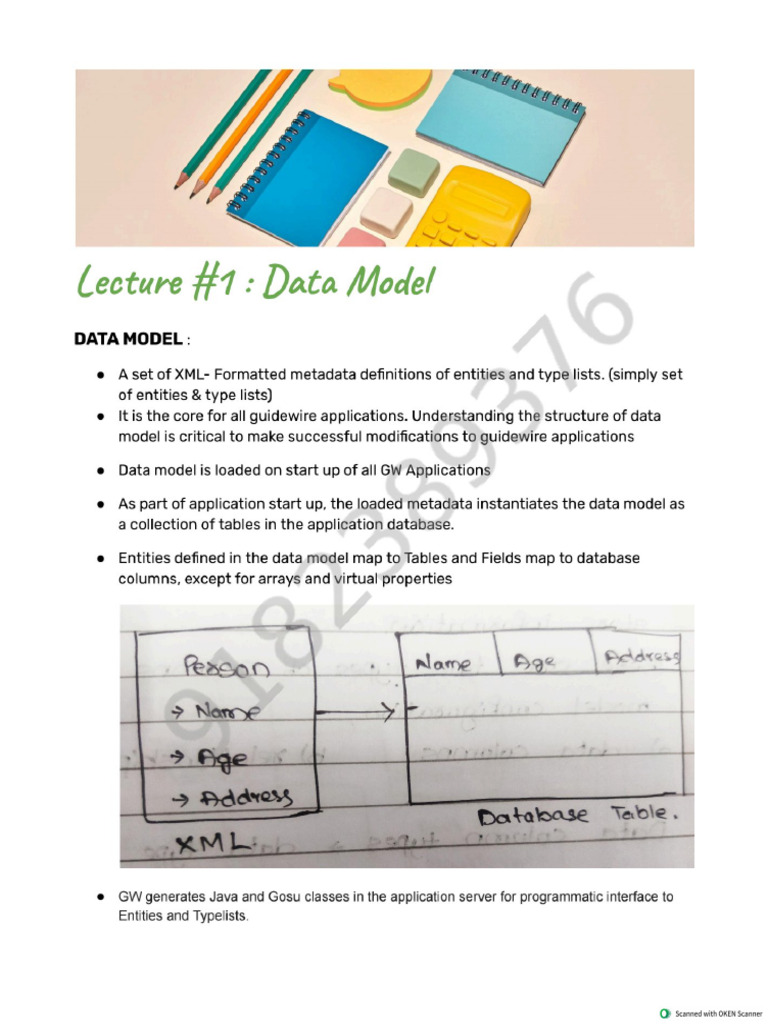 1.DataModelWM | PDF