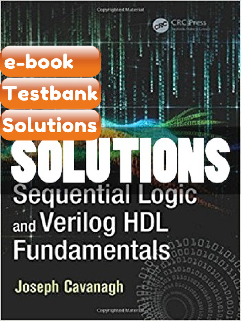 Sequential Logic and Verilog HDL Fundamentals 1 Ed Cavanagh Ebook ...