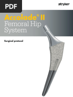 Trident II Tritanium Surgical Protocol | PDF | Pelvis | Screw