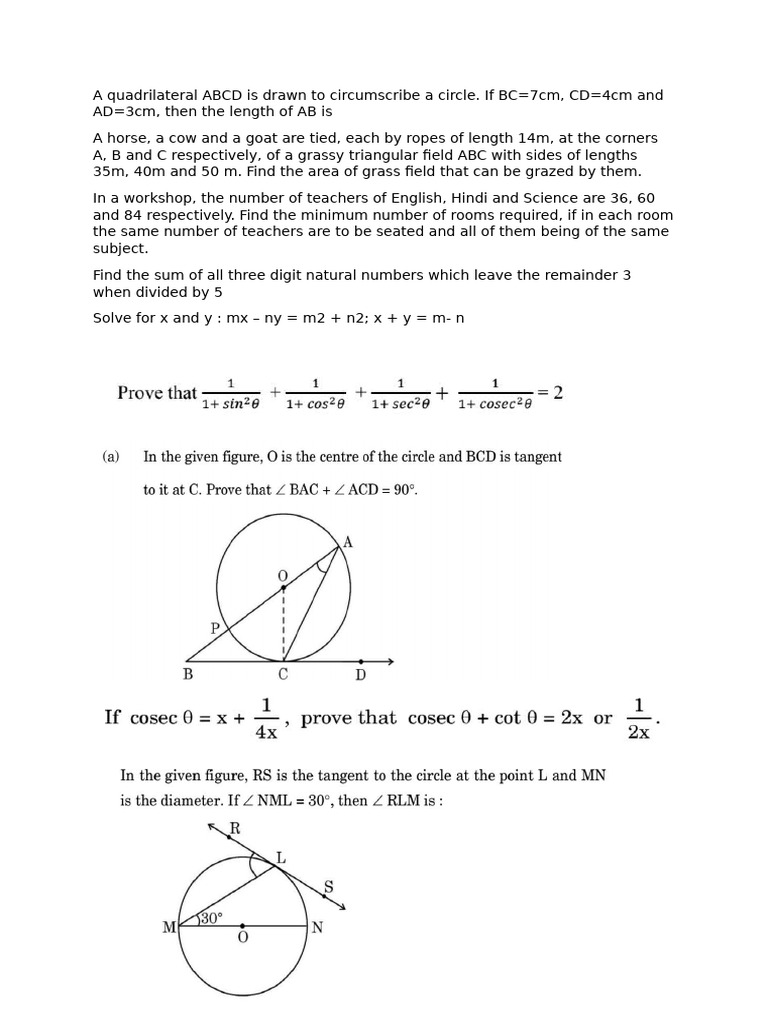 Math Doubts | PDF