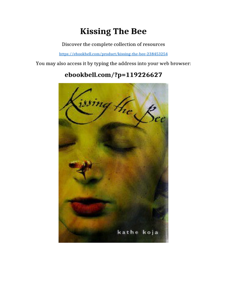 Kissing the Bee Complete Edition | PDF | Autonomy | Informed Consent