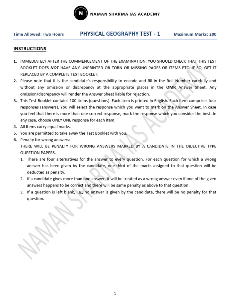 Physical Geography Test 1 | PDF | Volcano | Rock (Geology)