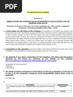 CSR Fund Utilization Certificate Format | PDF | Audit | Corporate ...