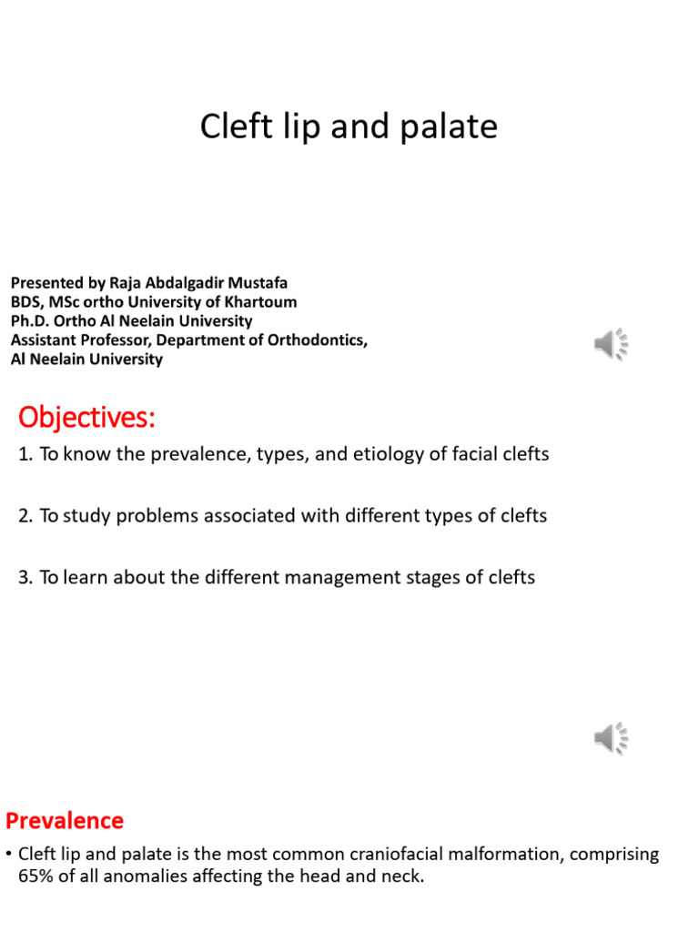 Celft Lip & Palate | PDF | Mouth | Medical Specialties