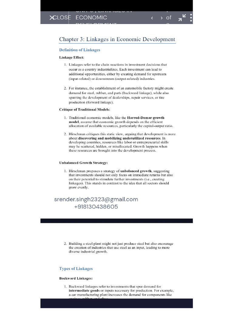 Unit 3 Ch 3(Linkages) Development | PDF