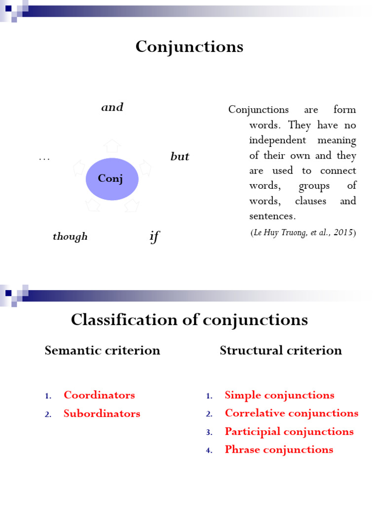 Conjunctions - Prepositions.interjections - Inversion (4S) | PDF ...