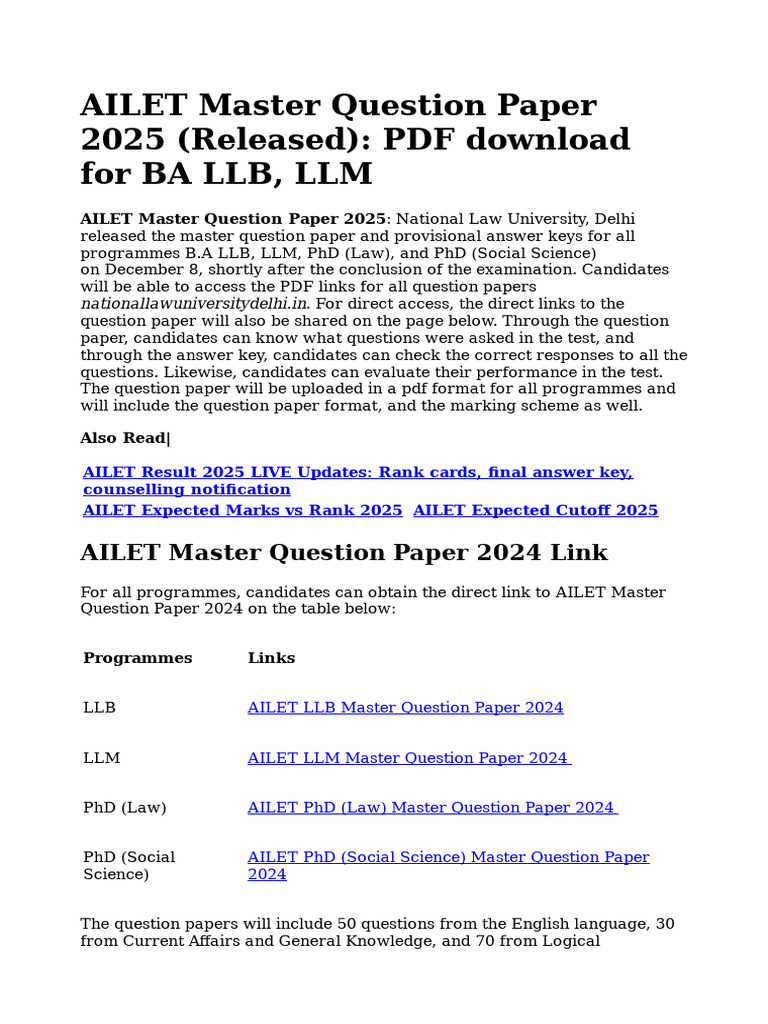 law paper | PDF
