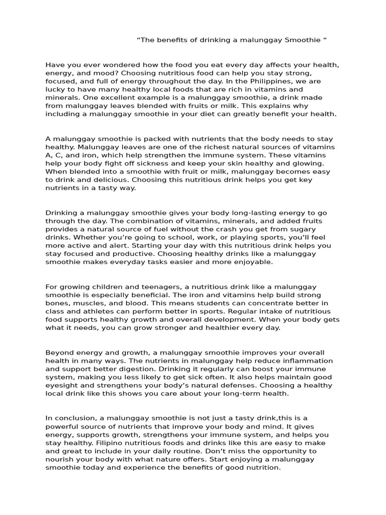 Persuasive | PDF | Nutrition | Diet & Nutrition