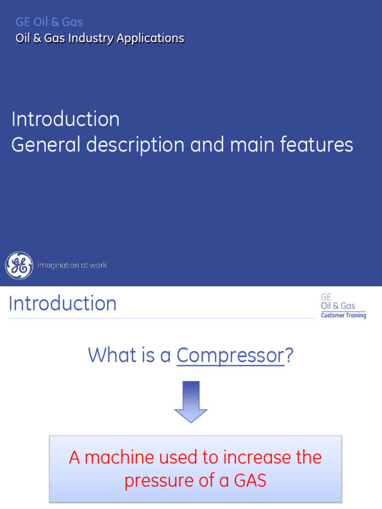 GE Centrifugal Compressors | PDF