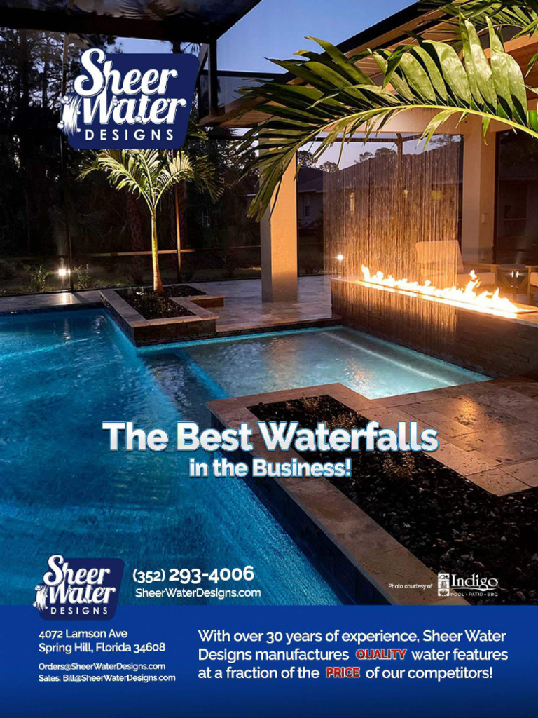 2025 2026 Sheer Water Designs Catalog | PDF | Transition Metals | Metals