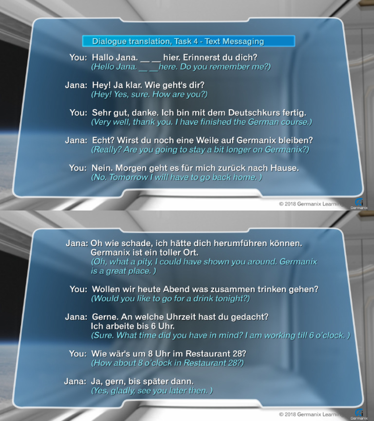 Task 4 Transcript and Translation | PDF