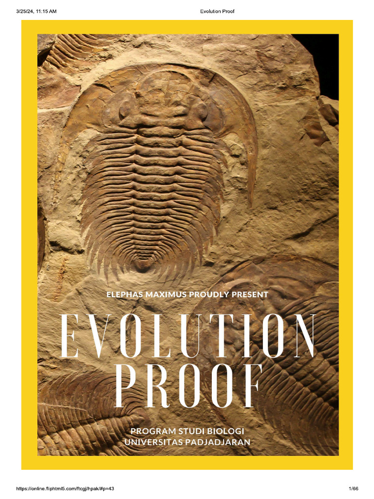Evolution Proof | PDF